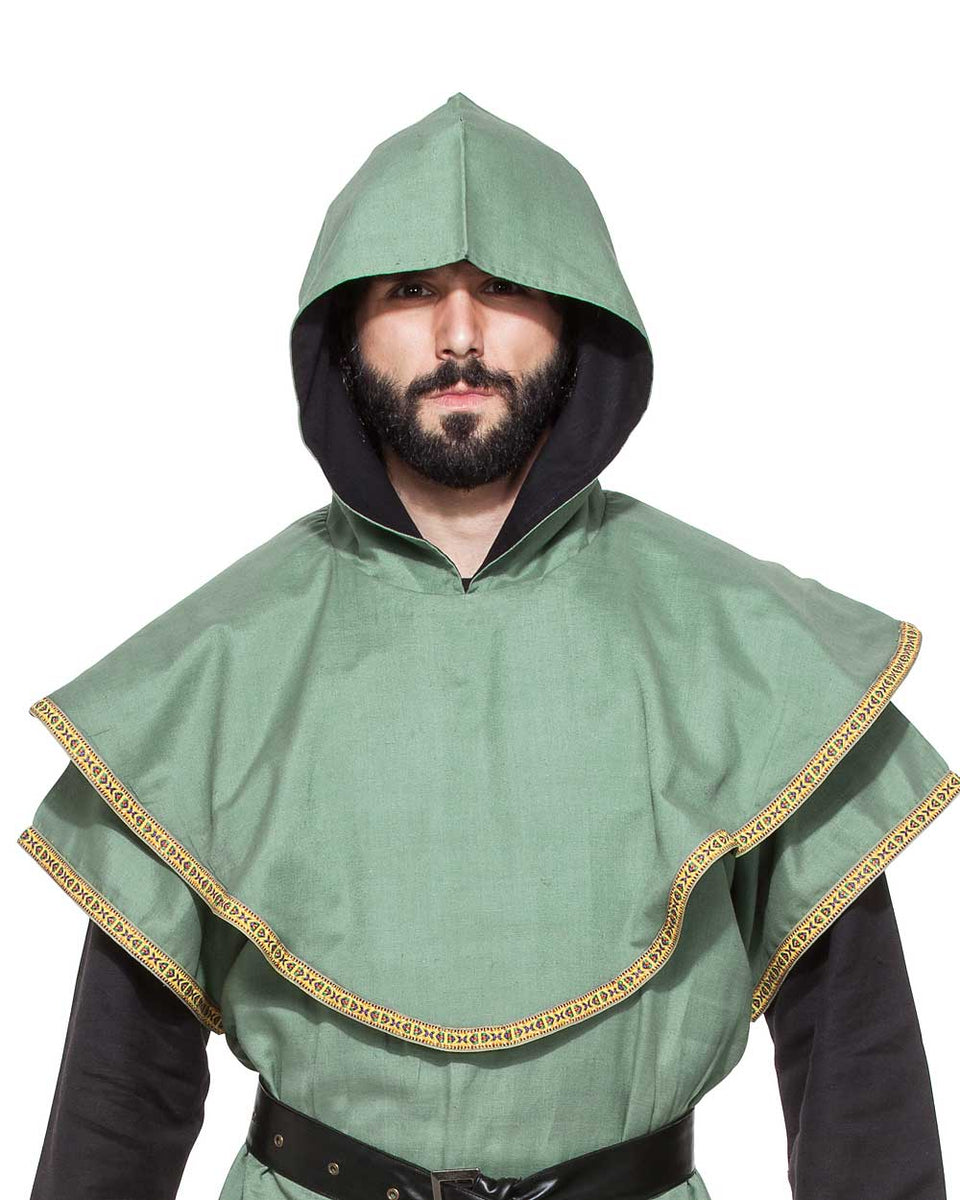 Medieval Huntsman Hood – MedievalAttire.com